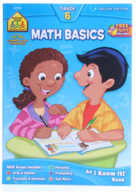 Math 6, School Zone Publishing ( ) - Shop Online for Books in the ...