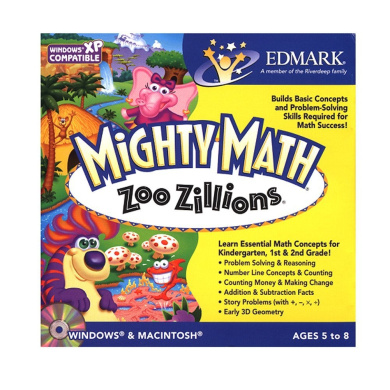 Mighty Math Zoo Zillions by Edmark - Shop Online for Games in the ...